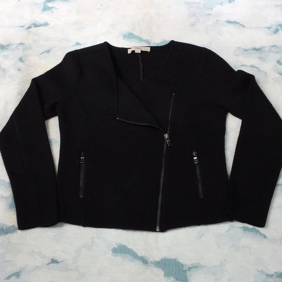 LOFT | Sweaters | Moto Sweater Jacket | Poshmark
